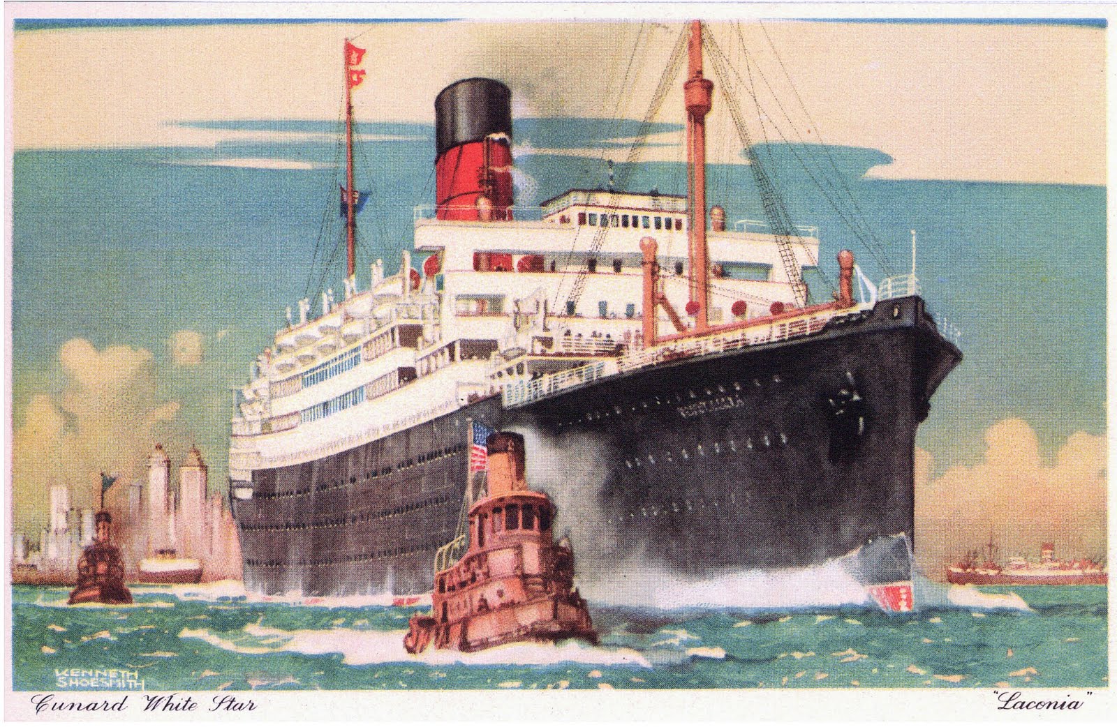 QE2 - Pride of the Clyde: R.M.S. Laconia